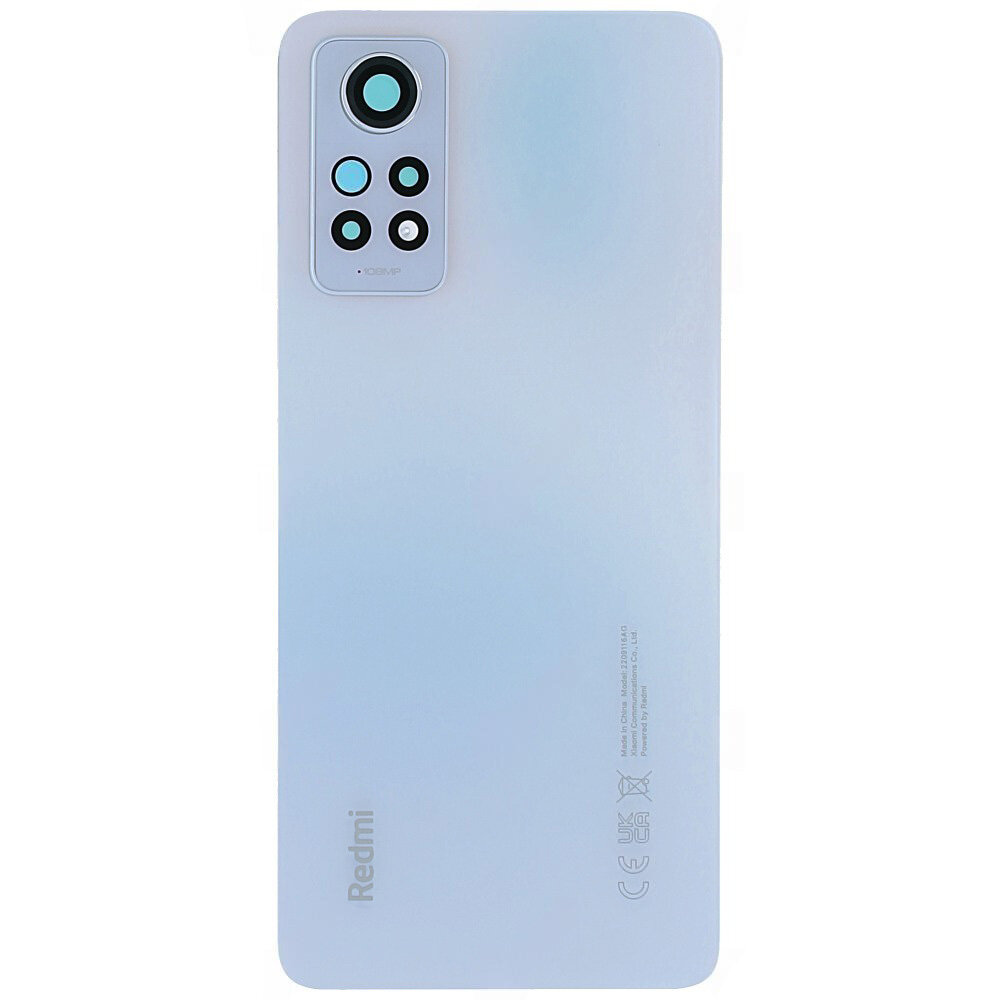 Задняя крышка для Xiaomi Redmi Note 12 Pro 4G белая