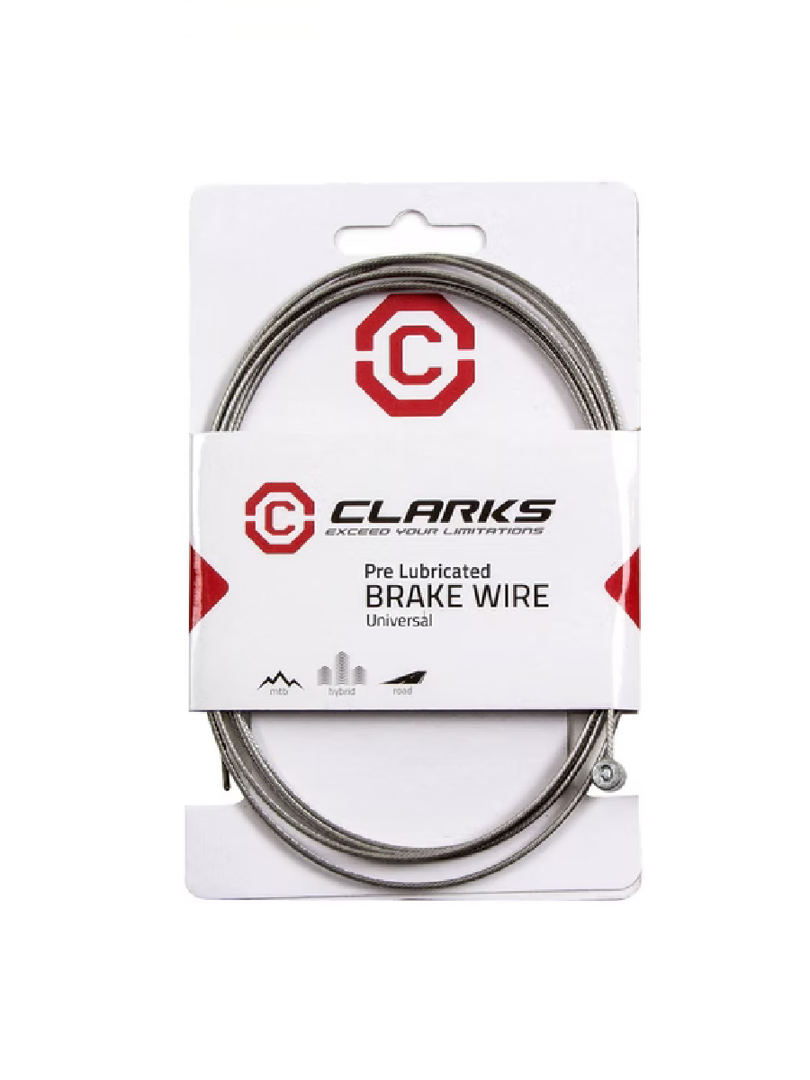 Трос тормоза для велосипеда CLARKS W7138 1,5х2100мм PRE-LUBE с тефлоном