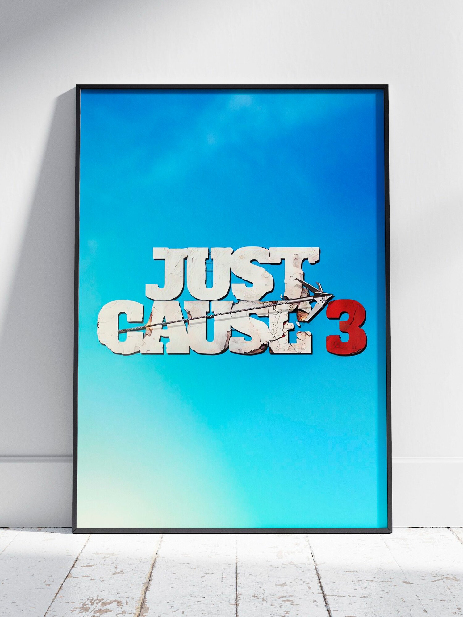 Плакат на стену для интерьера Джаст Каус (Just Cause 3 - 10) - Постер по игре формата A3 (30x42 см)