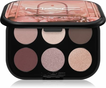 Тени для век M.A.C. Connect In Colour Eye Shadow Palette, 6 оттенков, оттенок Embedded In Burgundy, 6,25 г