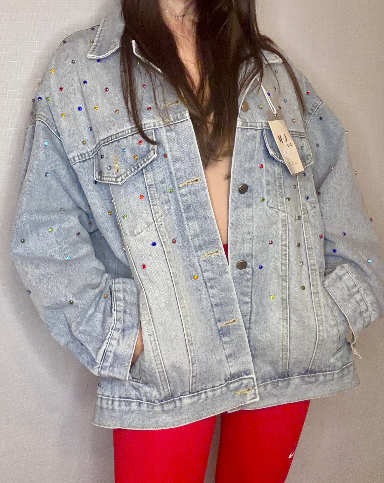 Куртка джинсовая M-J, размер OneSize, Blue denim — фото 1