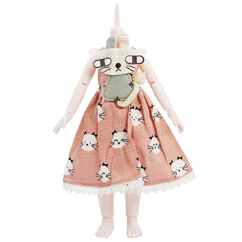 Одежда для куклы BJD Debisen Little Doll, 6 дюймов, юбка, наряд фэнтези-принцессы, аниме-стиль, для кукол 30 см Набор