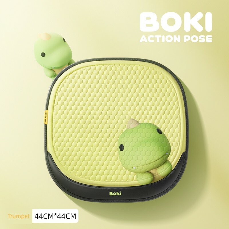 Boqi Маленький однокусковый кресельный подушка с гелем охлаждения из шелкового материала для лета, дышащая и комфортная