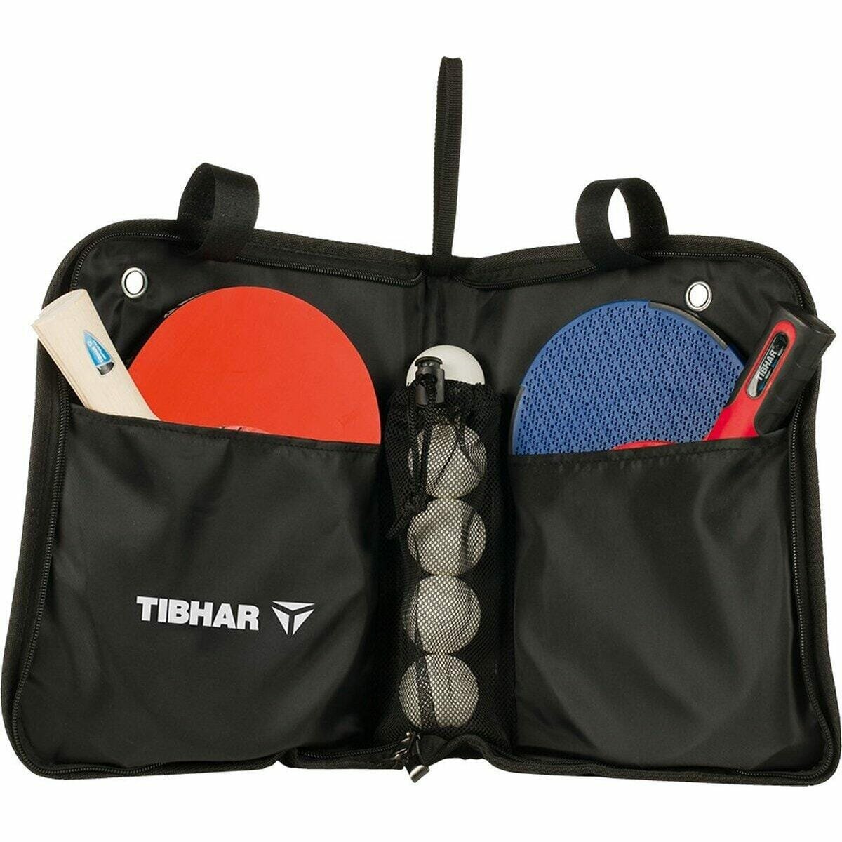 DECATHLON Ракетка для настольного тенниса Tibhar Hobbyset 2, черный