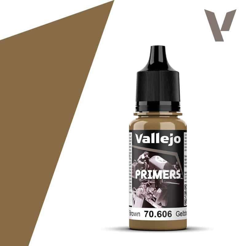 Краска Vallejo SURFACE PRIMER German Green Brown RAL8000 (17 мл) 70.606 грунтовка