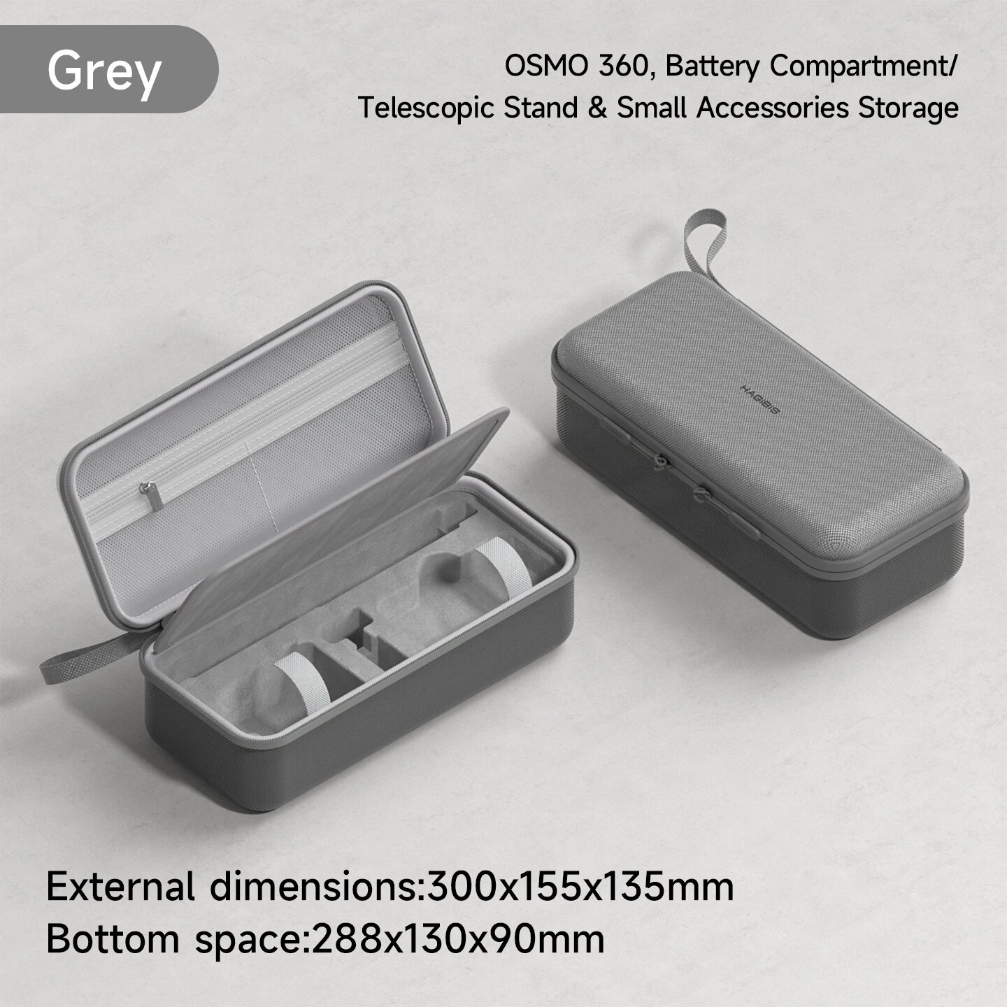 Кейс для DJI Osmo 360, Grey