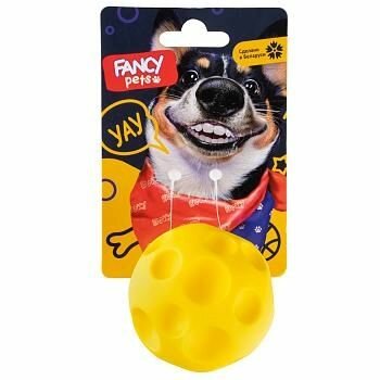 Fancy Pets Игрушка для собак "Мячик Сыр" 6,5см