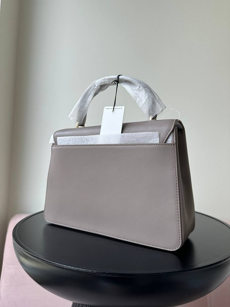 Сумка саквояж FURLA VENERE, фактура гладкая, коричневый — фото 1