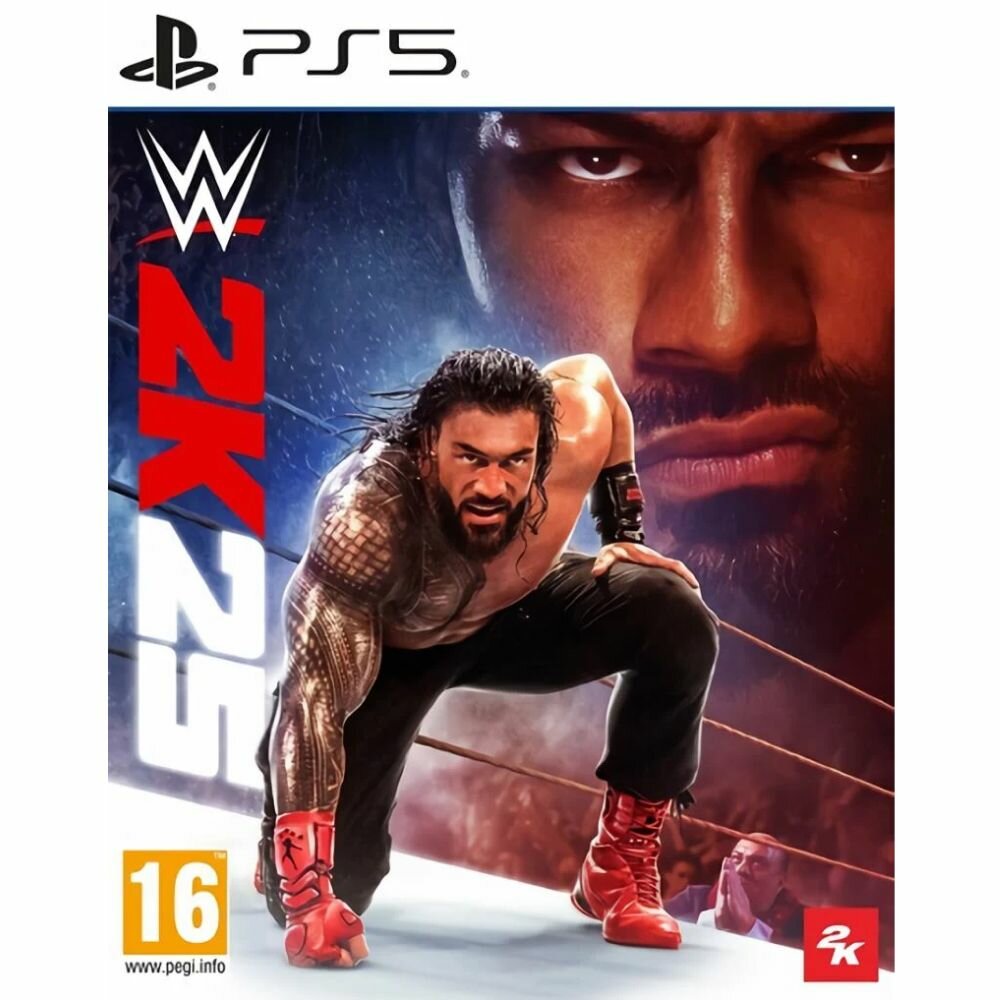 Игра WWE 2K25 (PS5) Visual Concepts Blu-ray диск, спорт драки — фото 1