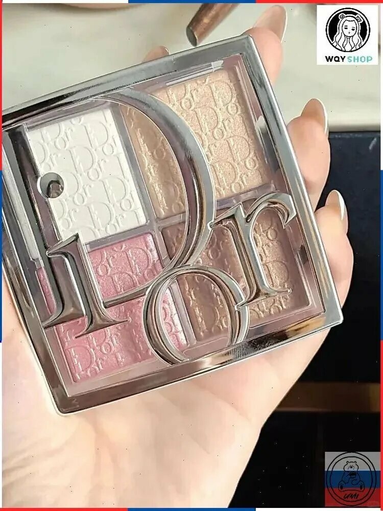 DIOR За кулисами высокий уровень четырехцветной тени для глаз с несколькими пластинами 10g
