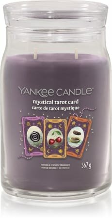 Свеча Yankee Candle Halloween Mystical Tarot Card Signature, черный