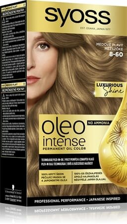 Краска для волос Syoss Oleo Intense, оттенок 8-60 honey blond, 1 шт
