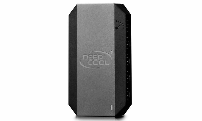 Разветвитель DEEPCOOL, для настольных компьютеров, 10 вентиляторов, PWM, кабель 55см