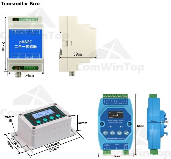 ComWinTop CWT-OYS PH&EC сенсор — фото 1