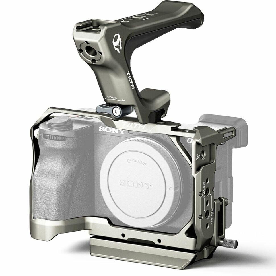 Клетка Tilta Lightweight Kit для Sony a6700 Серая, быстросъемная площадка
