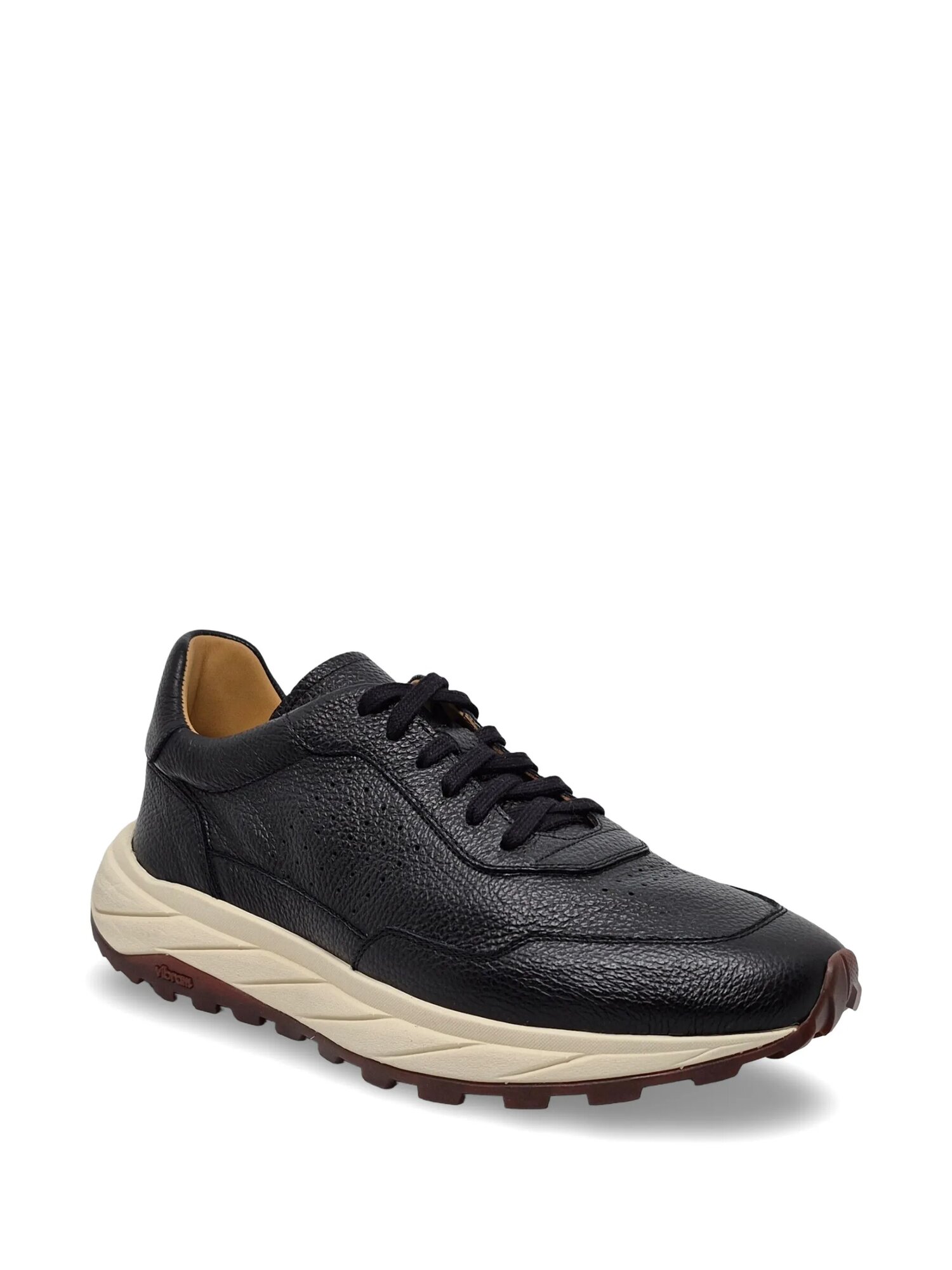 Кроссовки HENDERSON BARACCO Grainy-leather sneakers, размер 44 — фото 1