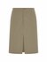 Юбка 6397 Check-pattern A-line skirt, размер 2, коричневый