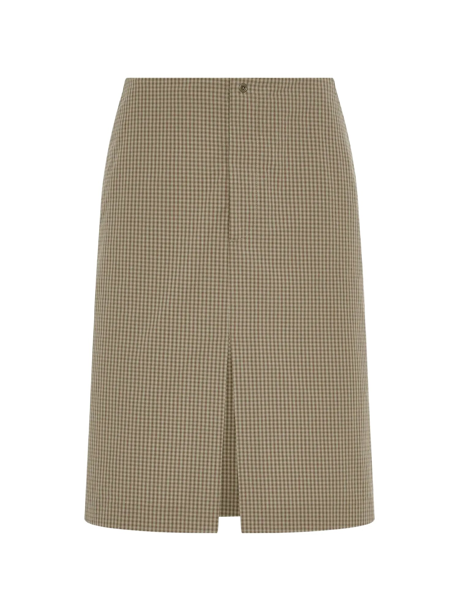 Юбка Check-pattern A-line skirt