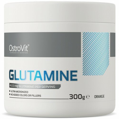Ostrovit Glutamine 300 g Orange. Для кишечника и иммунитета. Произведено в Европе