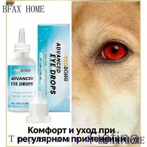 2026 Продвинутые глазные капли для питомцев 10 мл с N ацетилкарнозином для ясности комфорта и защиты зрения 1-11-zmy-04