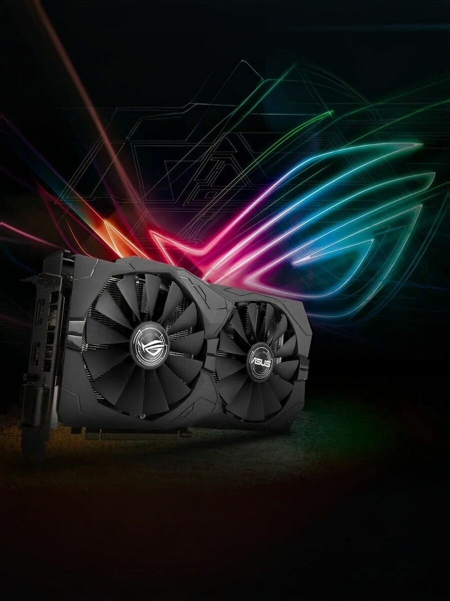 Видеокарта ASUS STRIX AMD Radeon RX 570 OC Edition