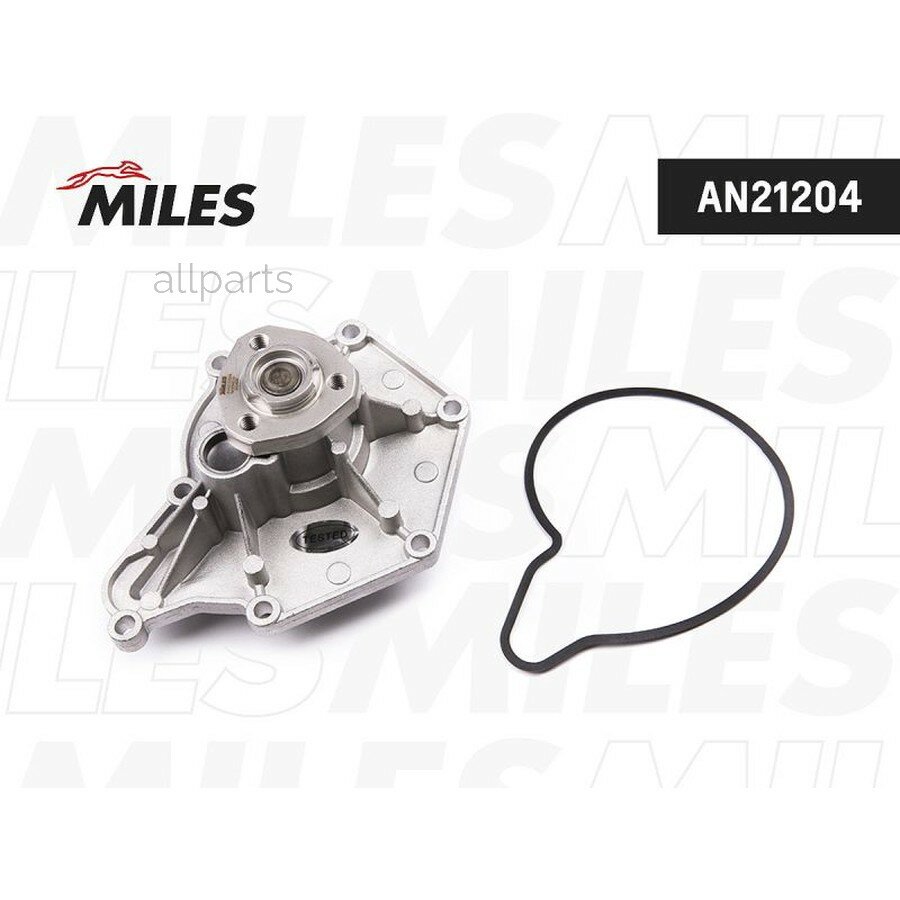 MILES AN21204 Насос водяной AUDI A4/A5/A6/A8/Q5 2.8/3.2FSI 06>