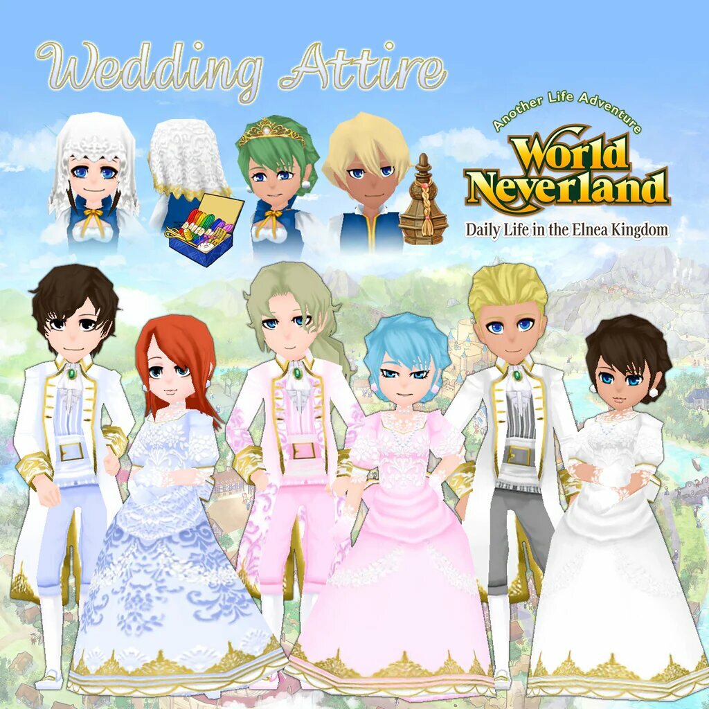 Дополнение Wedding Attire: WorldNeverland - Daily Life in the Elnea Kingdom - Another Life Adventure, цифровое издание PlayStation 4, регион Индия / код пополнения баланса