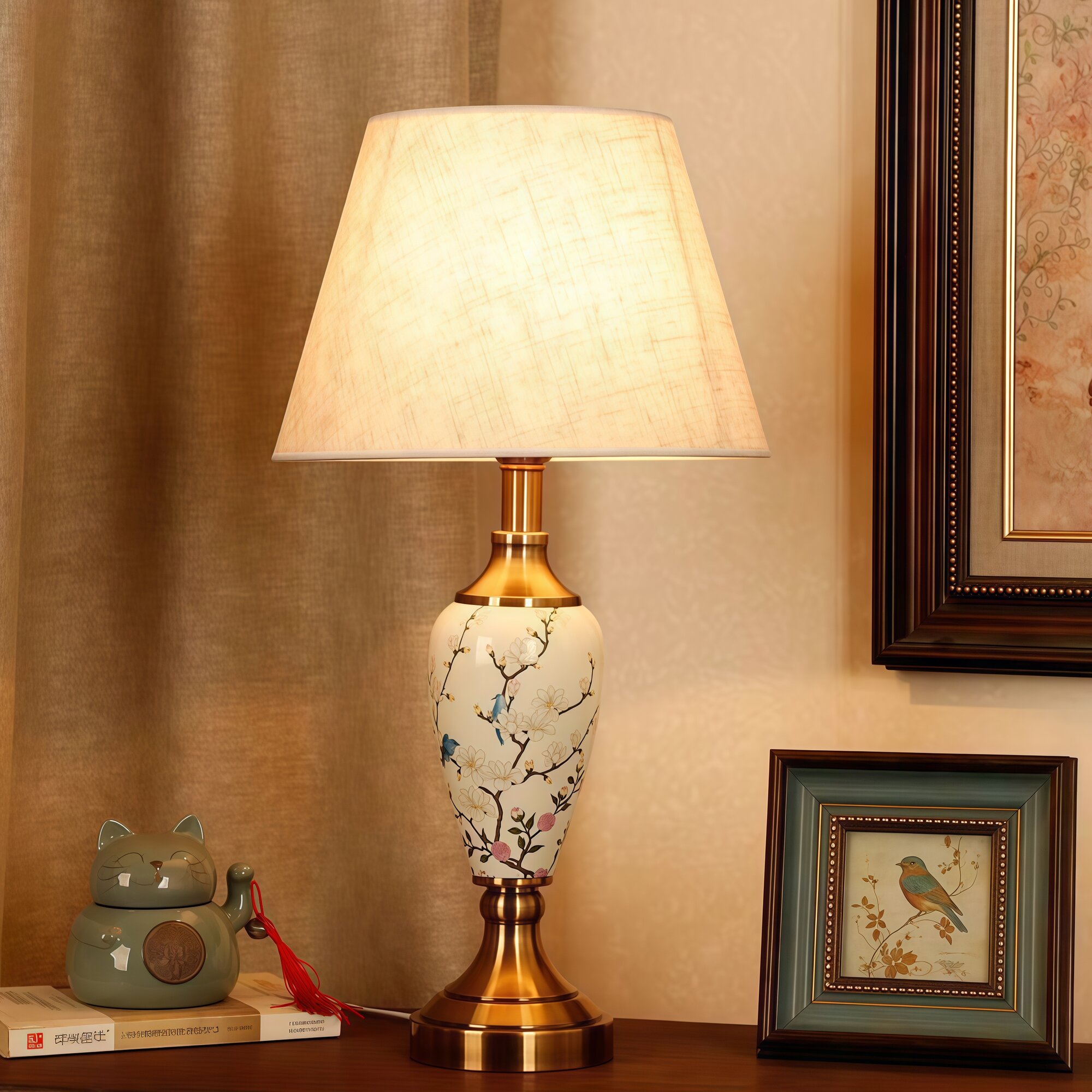 Настольная лампа Clear Lighting "New York Times Bestseller", E27