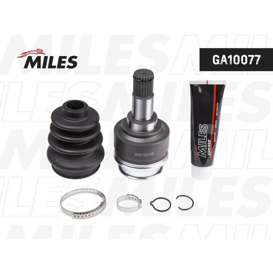 ШРУС FORD ESCORT III-IV/FIESTA I-III 1.0-1.6D 76-95 внутр. MILES GA10077