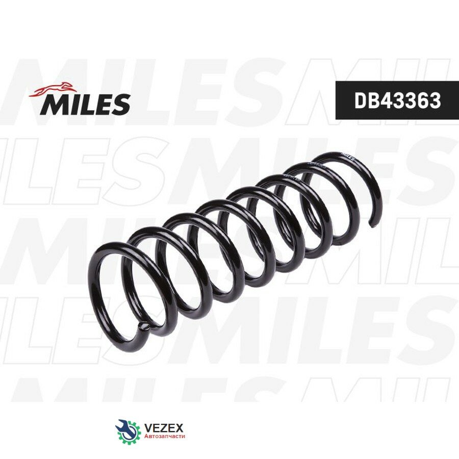 MILES DB43363 Пружина задней подвески Mazda 5 05- (KYB RA6412) DB43363 2шт