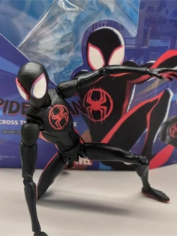 Марвел Фильмы фигурка Человек-паук: Паутина вселенных, Майлз/Spider-Man, Куклы с подвижными конечностями