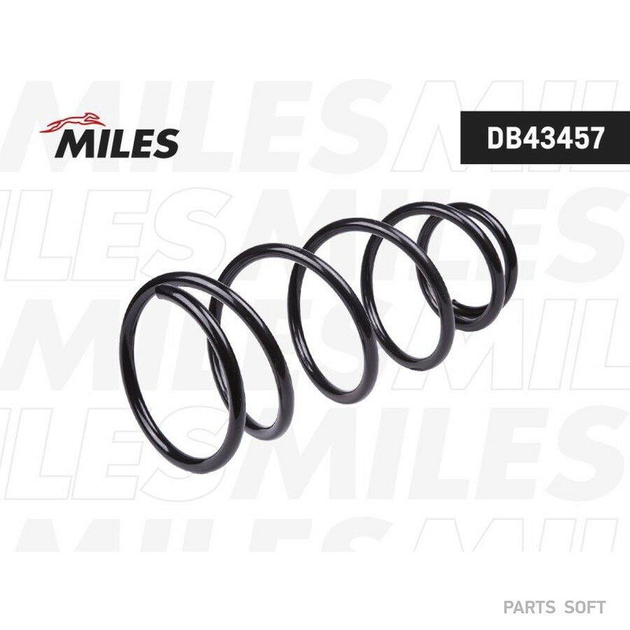MILES DB43457 Пружина подвески NISSAN ALMERA CLASSIC 06- пер. ()