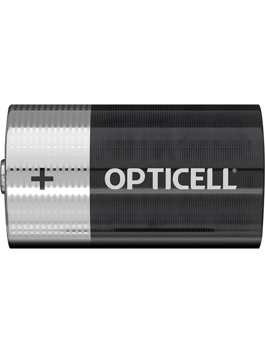Энергия для ваших устройств — батарейки OPTICELL D 2 шт.