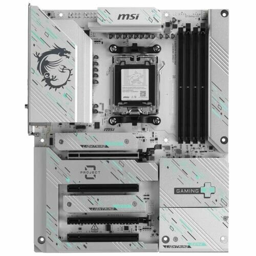 Материнская плата MSI B850 GAMING PLUS WIFI PZ - AM5, AMD B850, 4xDDR5-5600 МГц, 1xPCI-Ex16, 3xM.2, ATX