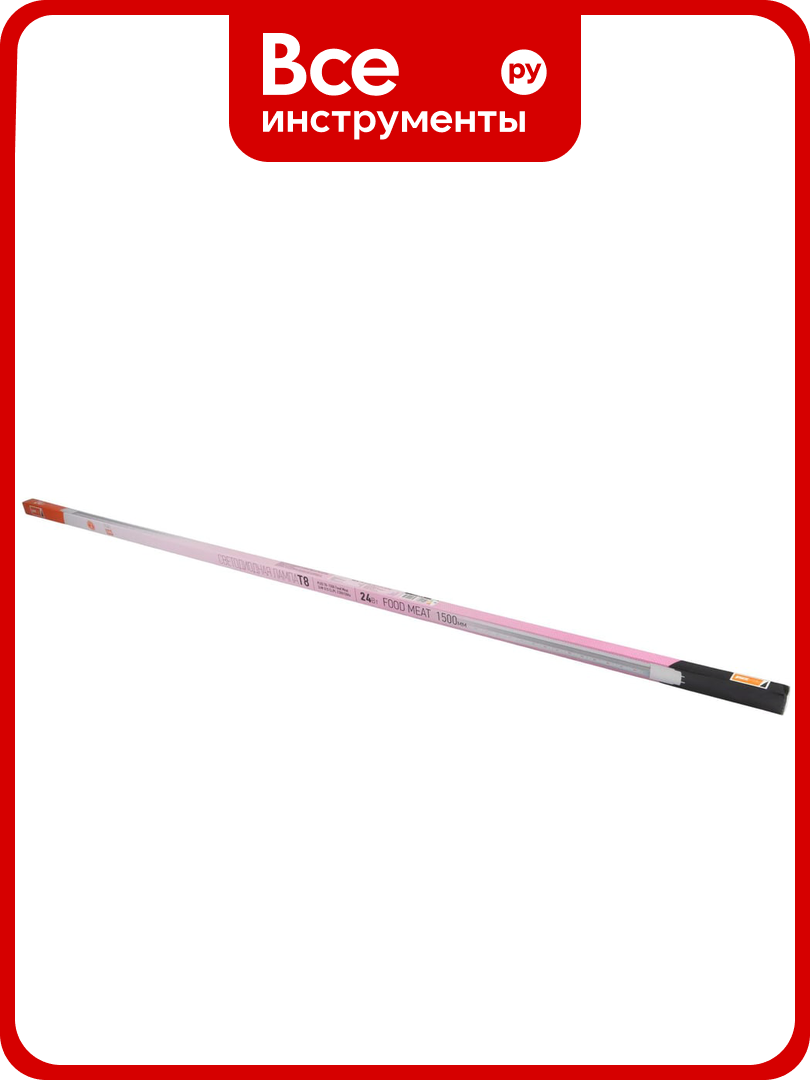 Светодиодная лампа Jazzway PLED T8-1500 Food Meat 24Вт G13 230В/50Гц Cl/PL для подсветки мясных продуктов 5010314