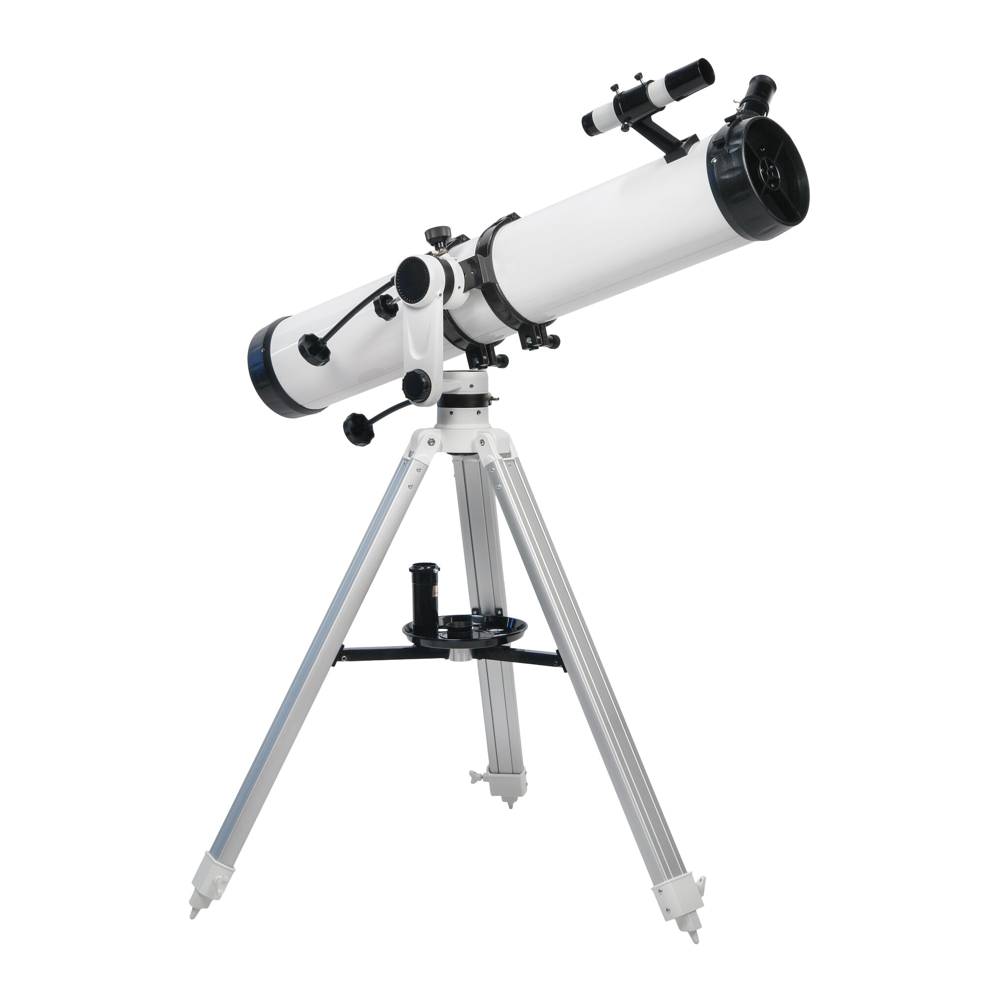 Телескоп Veber PolarStar 900, рефлектор, 90x, 114мм, линза Барлоу, штатив, азимутальный