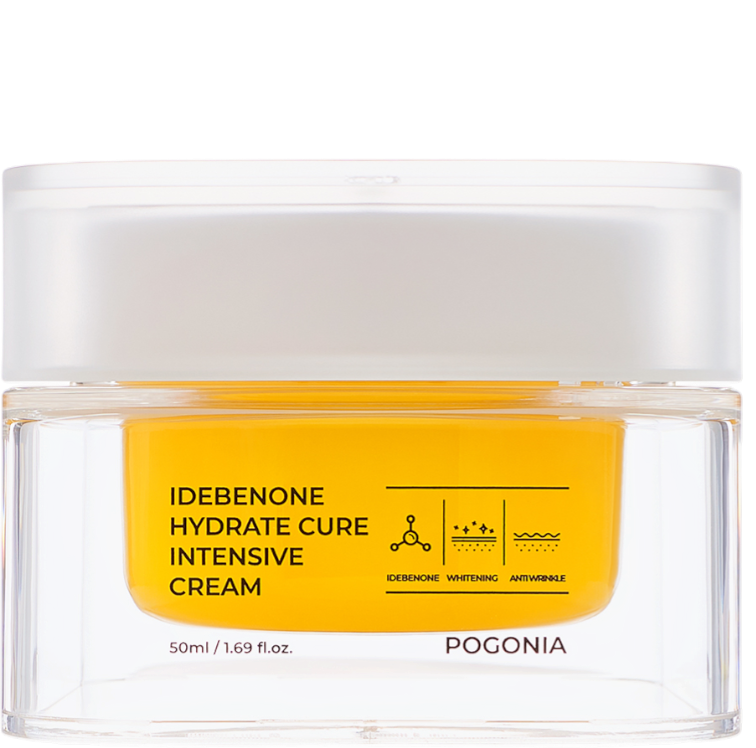 Pogonia Интенсивно увлажняющий и омолаживающий крем с идебеноном Idebenone Hydrate Cure Intensive Cream