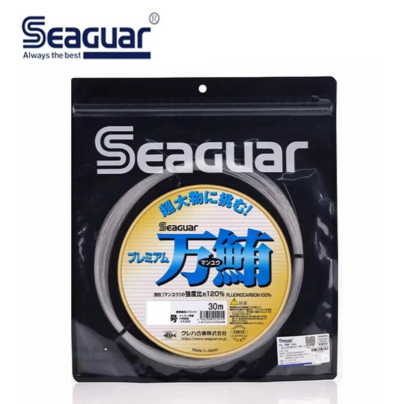 Seaguar флюорокарбон 30м, 20-70LB