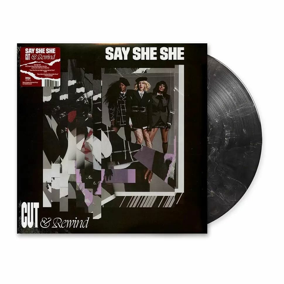 Пластинка Say She She "Cut & Rewind" LP (COLOURED) NEW
