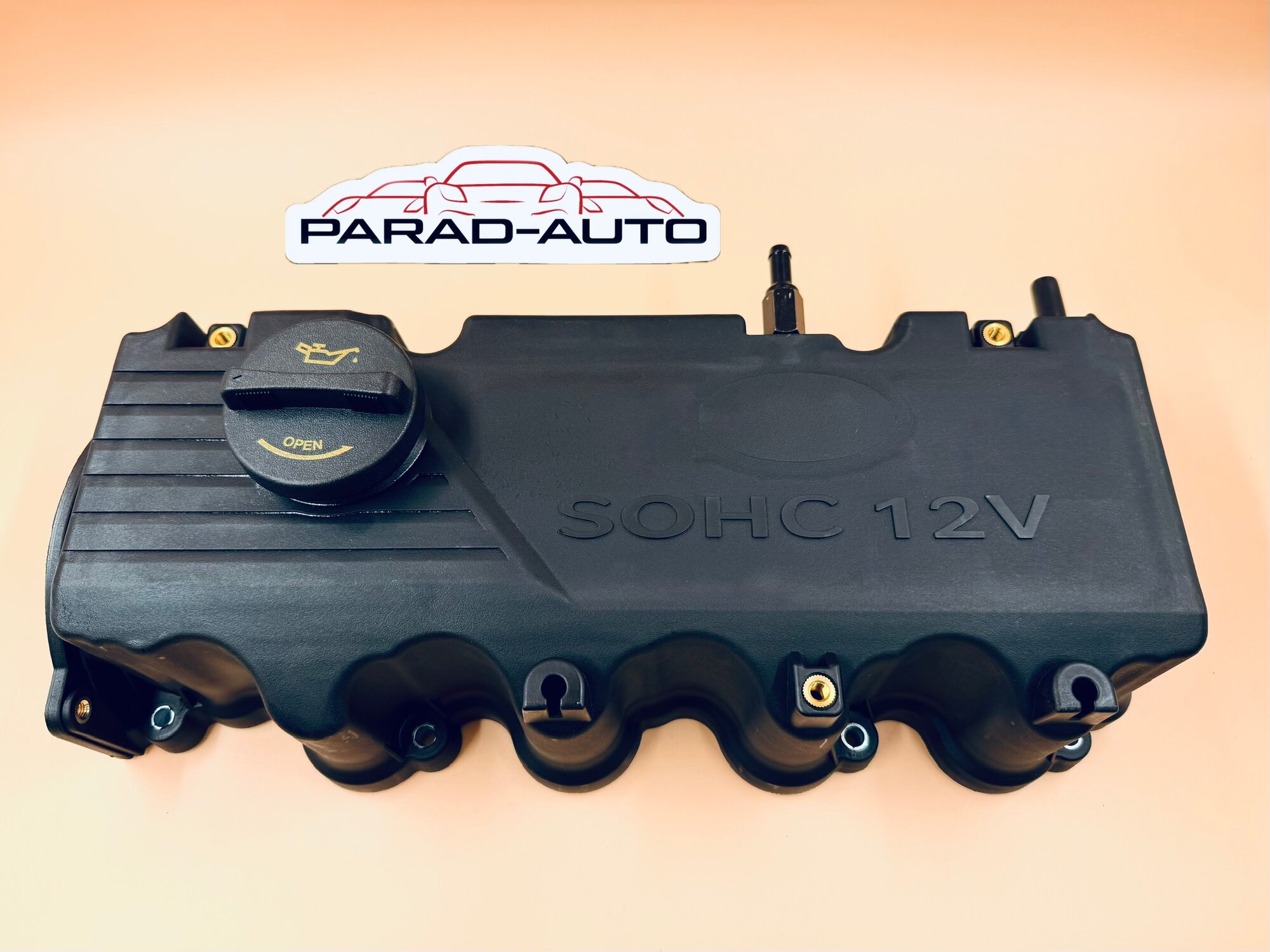 Пластиковая клапанная крышка Hyundai Accent 12 клапанный sohc 12v G4EB 2241022610/ 22410-22610/2241022612/22410-22612