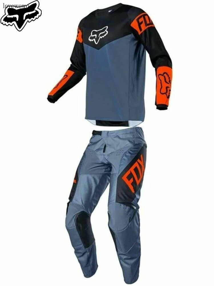 Байкерский костюм лисы Мотогонки через всю страну fox костюм moto mtb mx xc