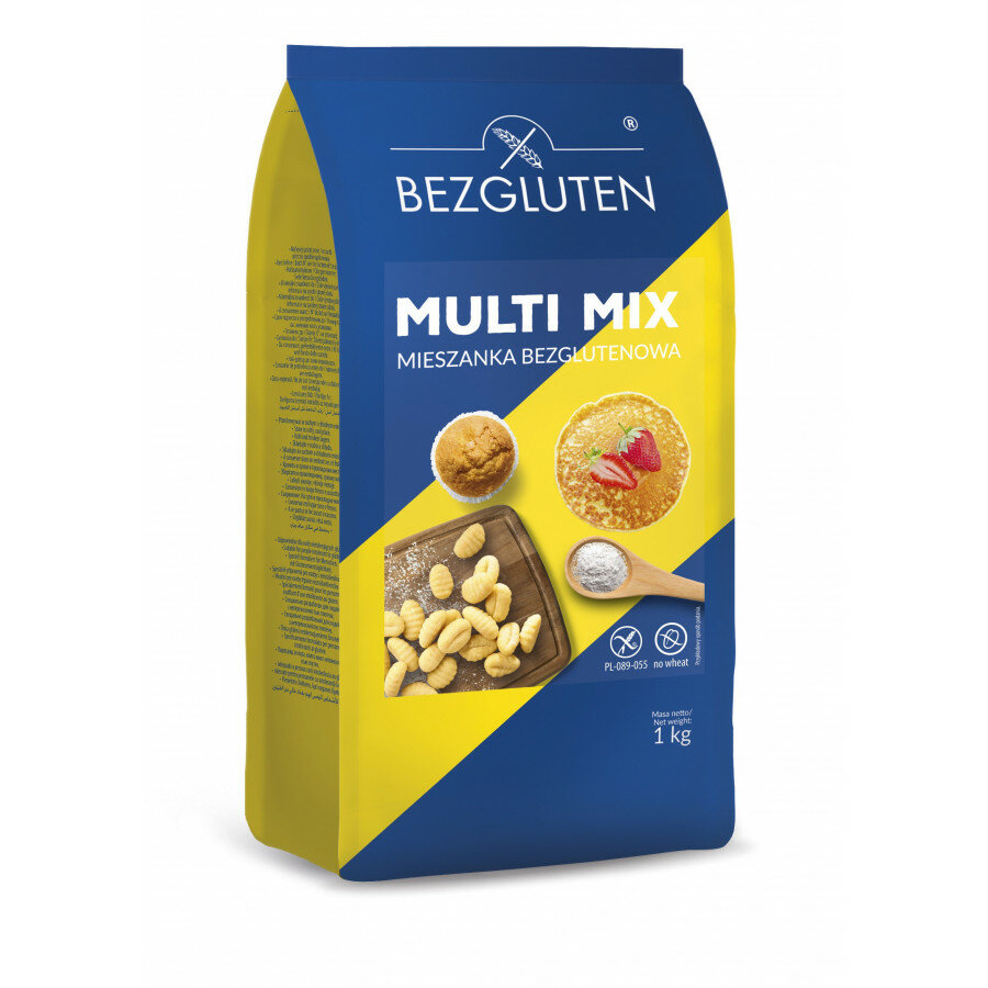 Мультимикс - безглютеновая смесь Bezgluten, 2шт x1 кг