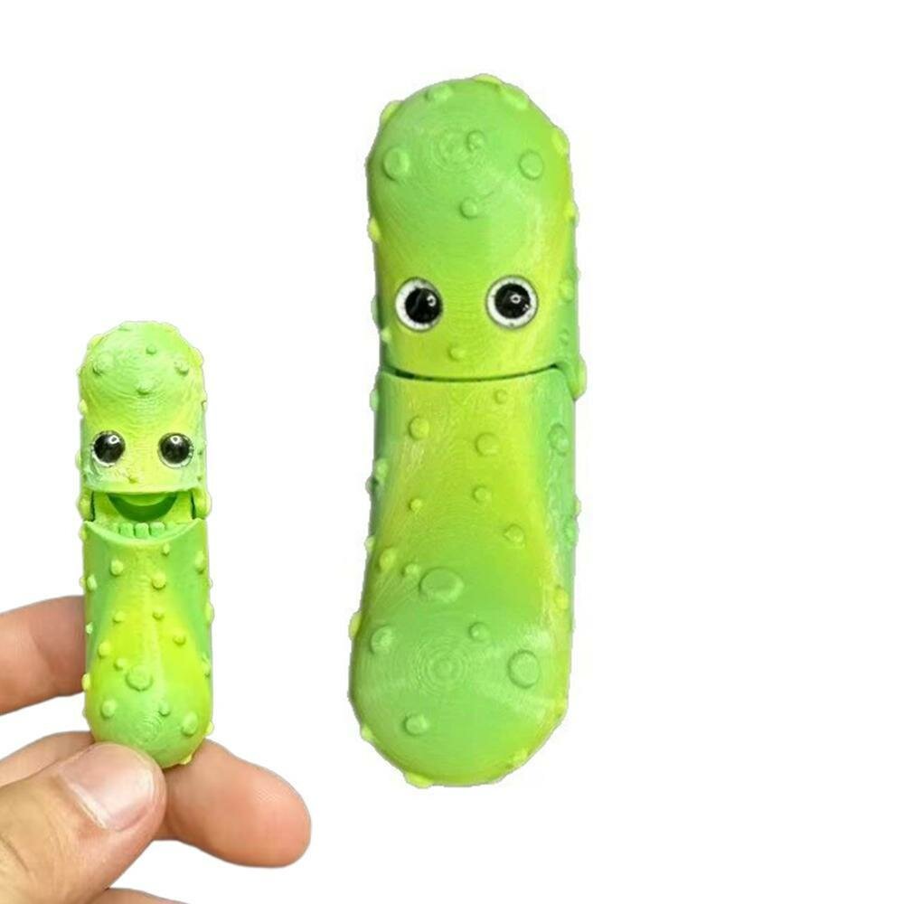 Игрушки из огурцов с 3D-печатью