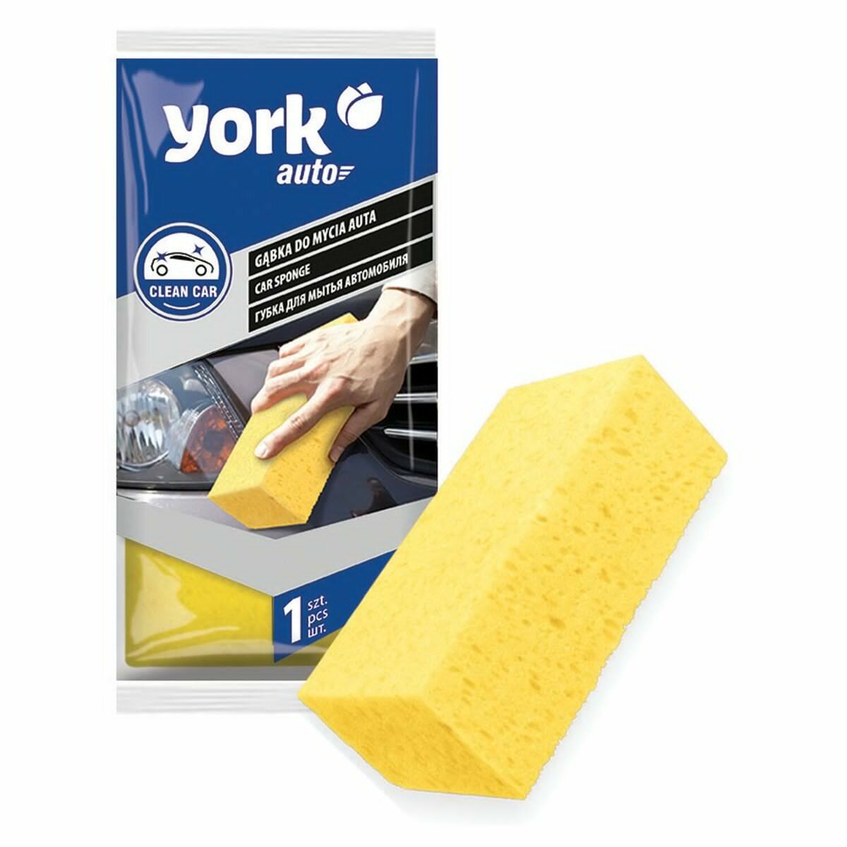 Губка поролоновая York (210х110х65мм) (012010), 1шт.