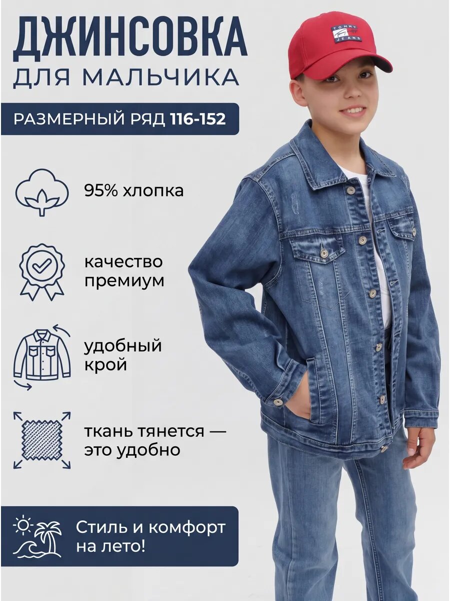 Куртка джинсовая