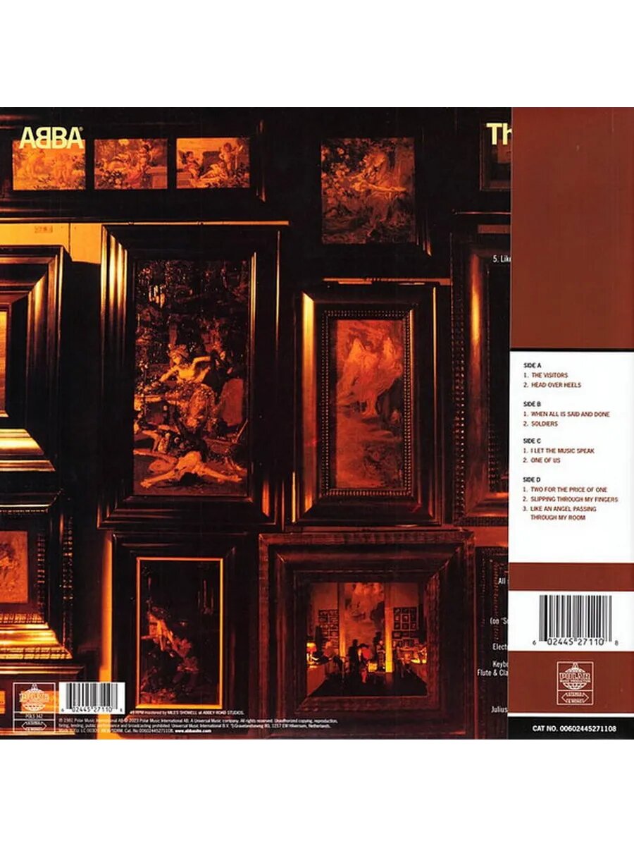 ABBA - The Visitors (2LP half-speed) — фото 1