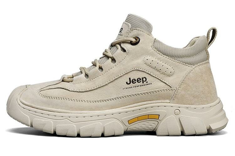Рабочие ботинки мужские Jeep High Top, песочные 39 EU
