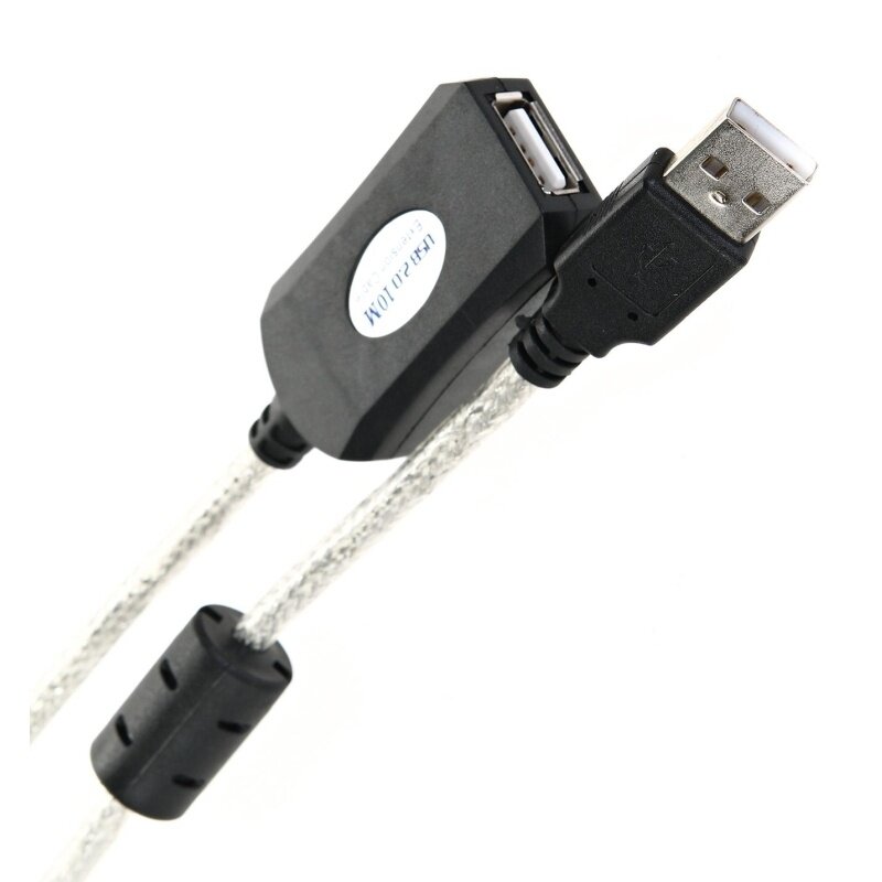 Кабель-адаптер VCOM USB 2.0-repeater, Af> 10 м (VUS7049-10M)