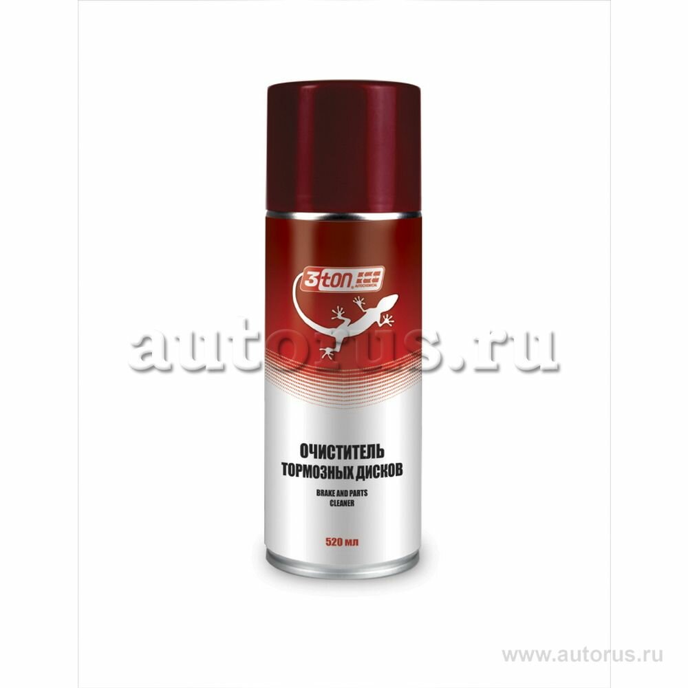 Очиститель тормозных дисков ТС529 BRAKE & PARTS CLEANER 520 мл 3TON 40319