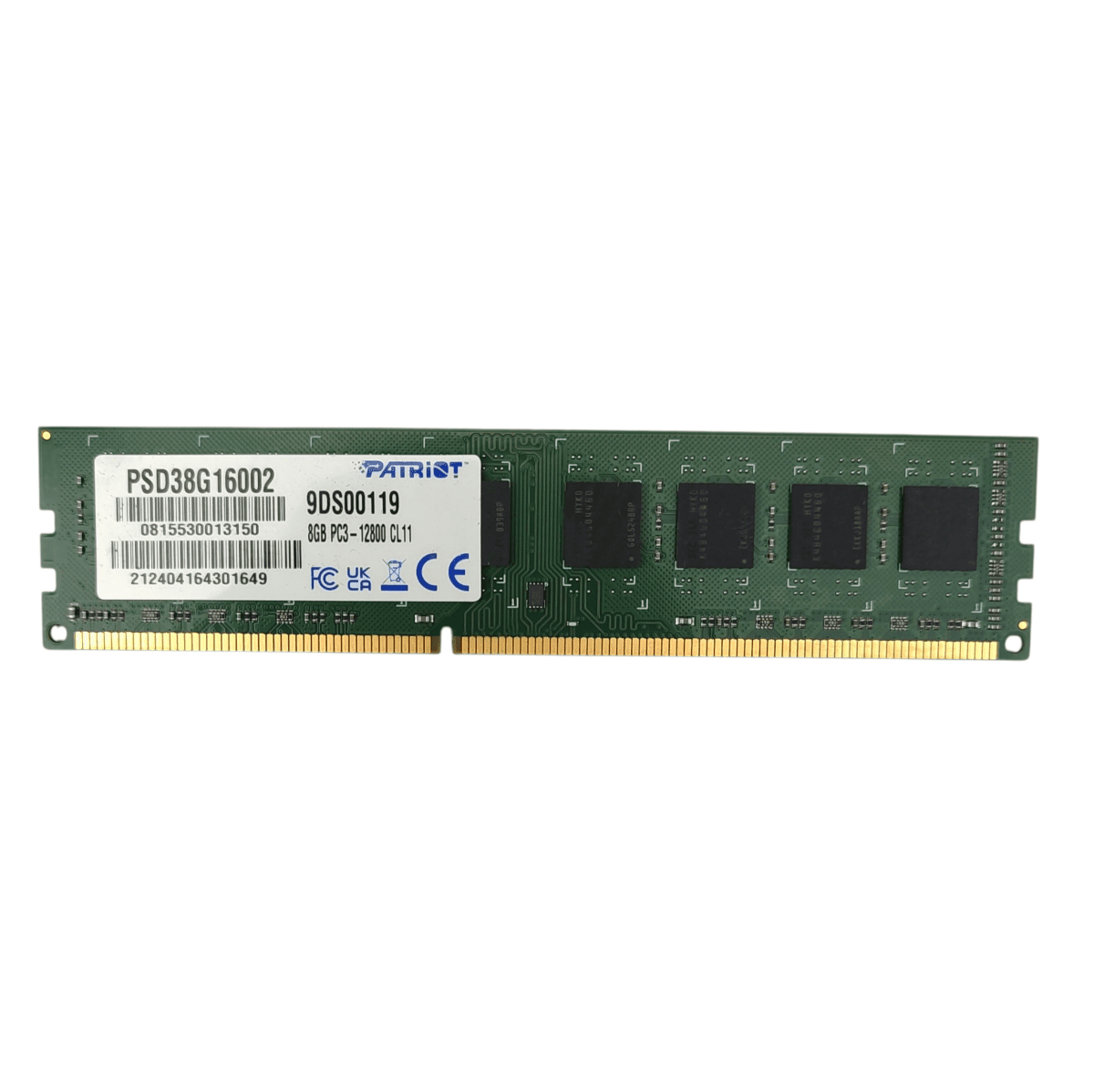 Оперативная память Patriot signature psd38g16002 8 гб